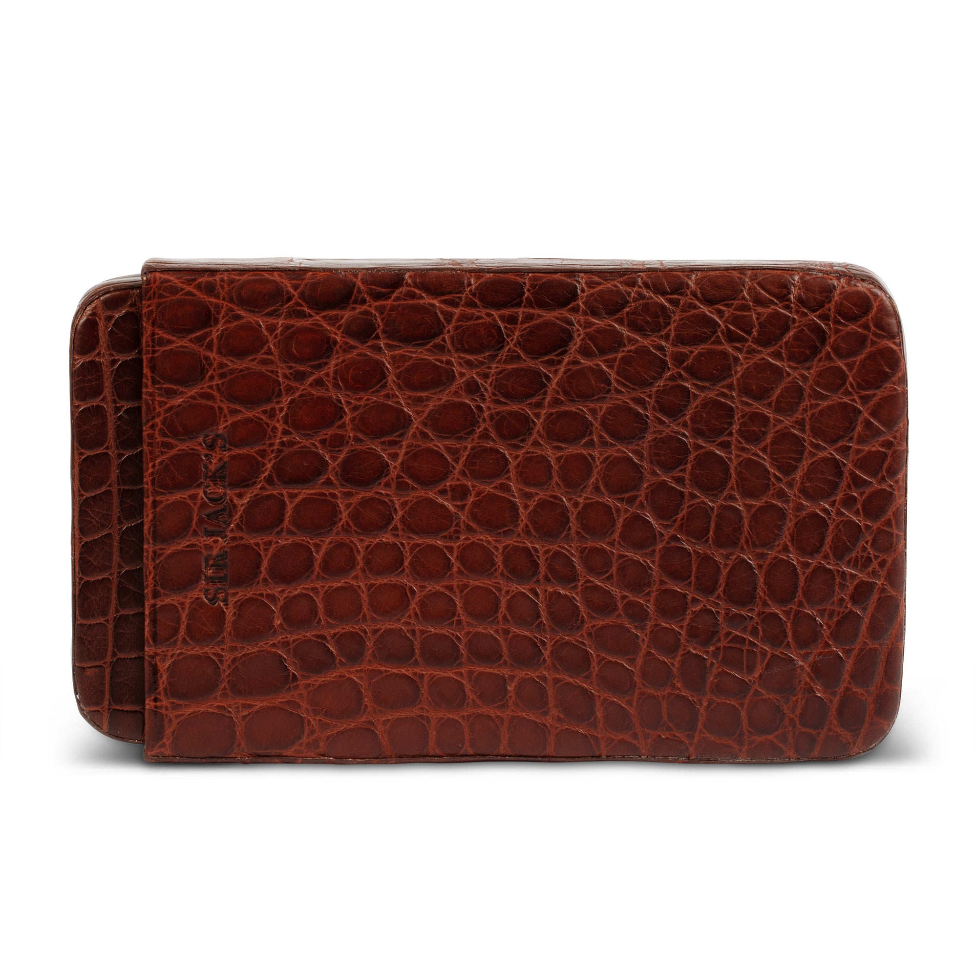 Sir Jack's Havana Alligator Cigar Case