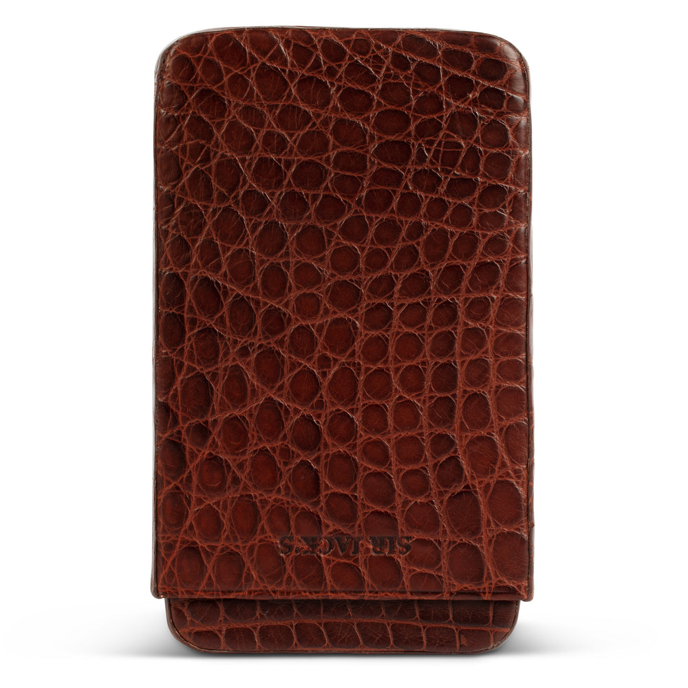 Sir Jack's Havana Alligator Cigar Case