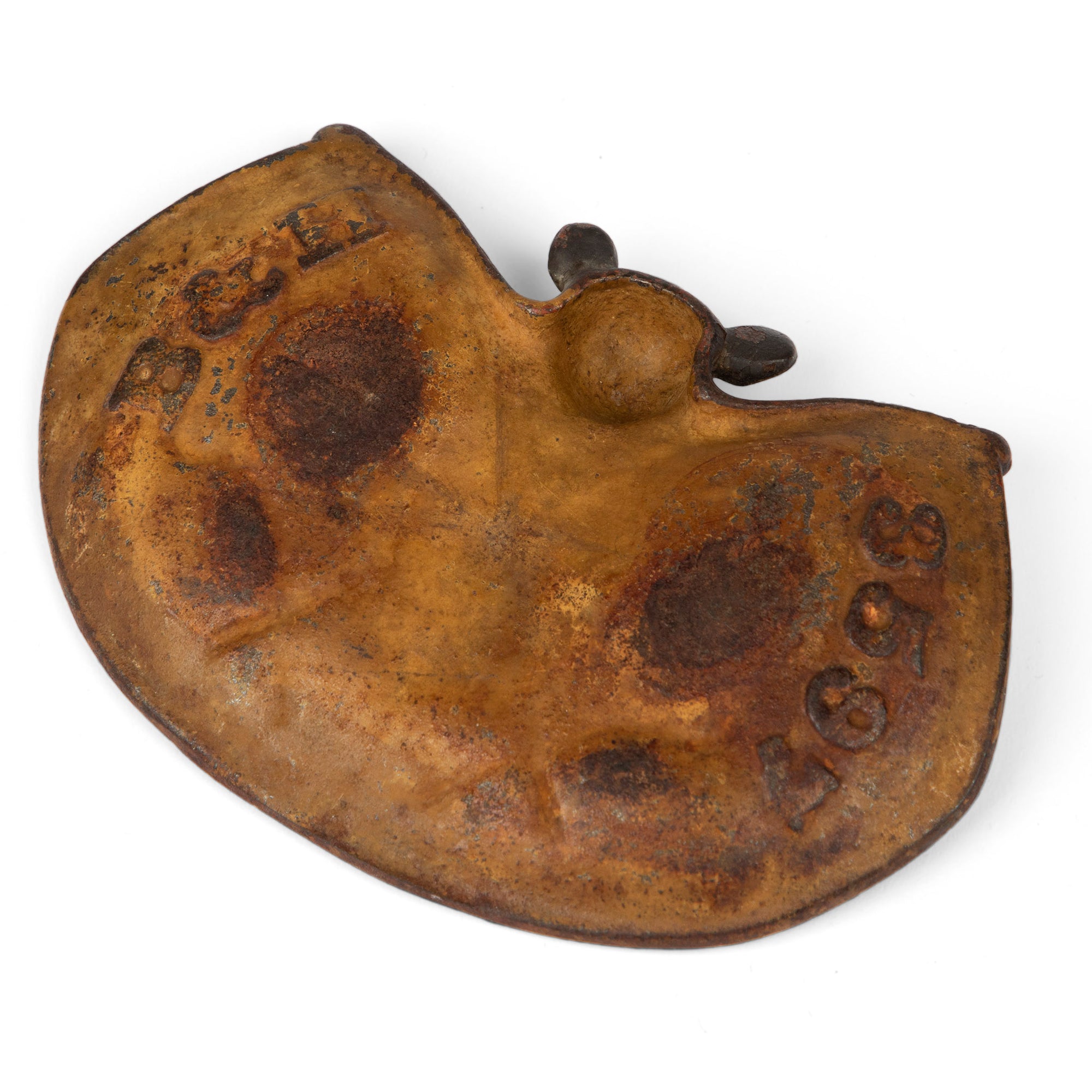 Bradley & Hubbard Cast Iron Bat Ashtray