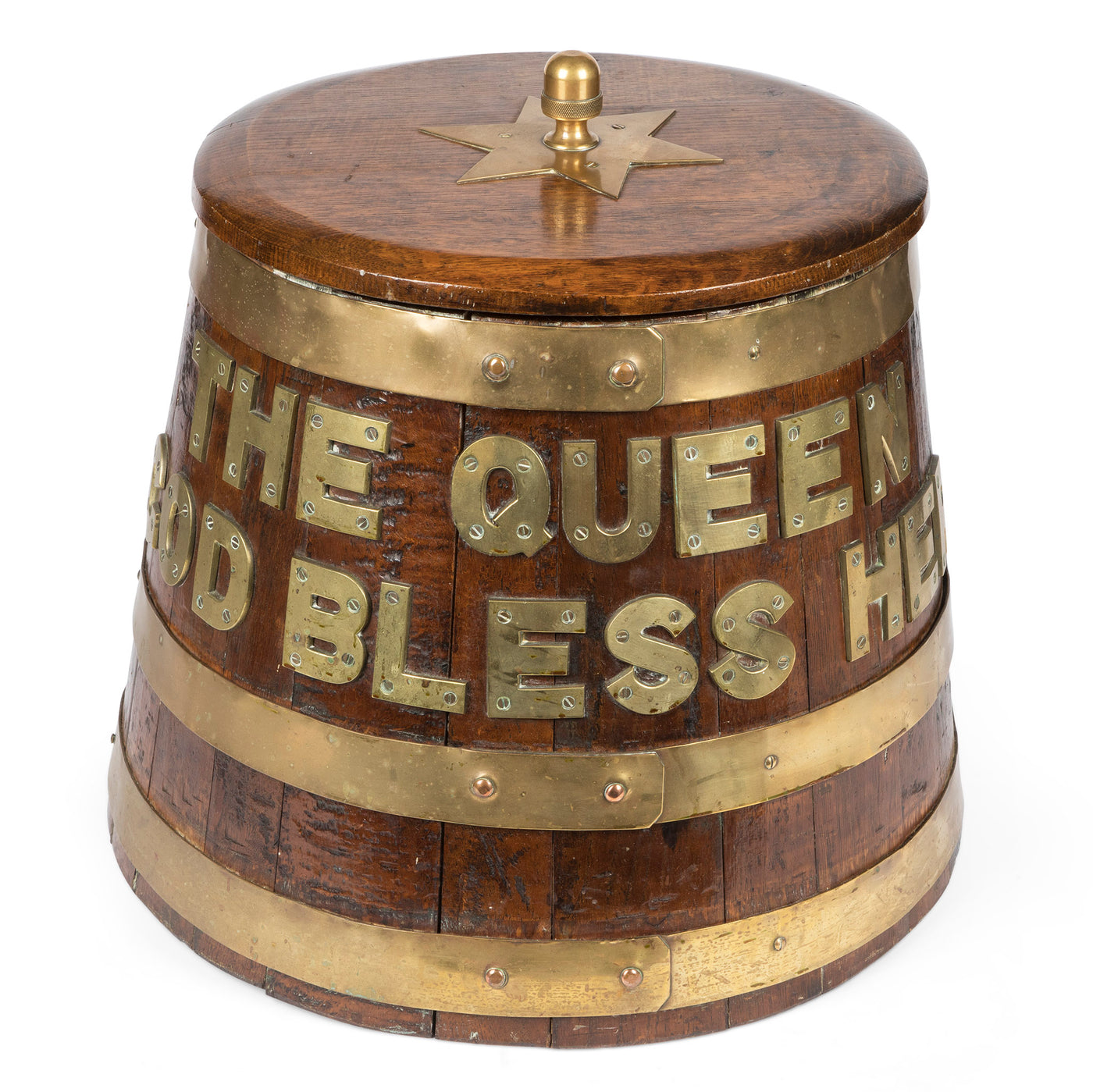 British Navy Grog Rum Barrel Tub