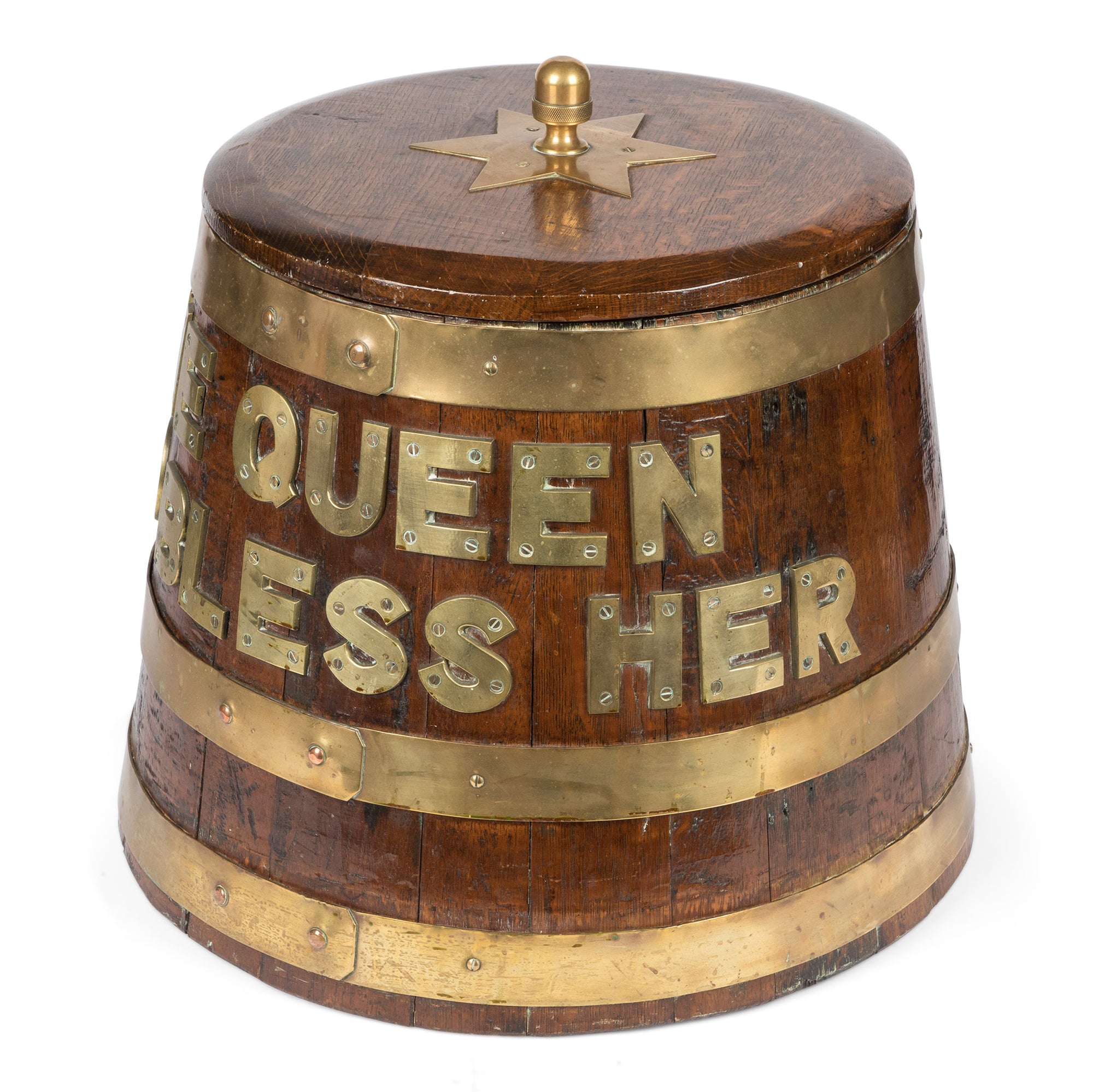 British Navy Grog Rum Barrel Tub