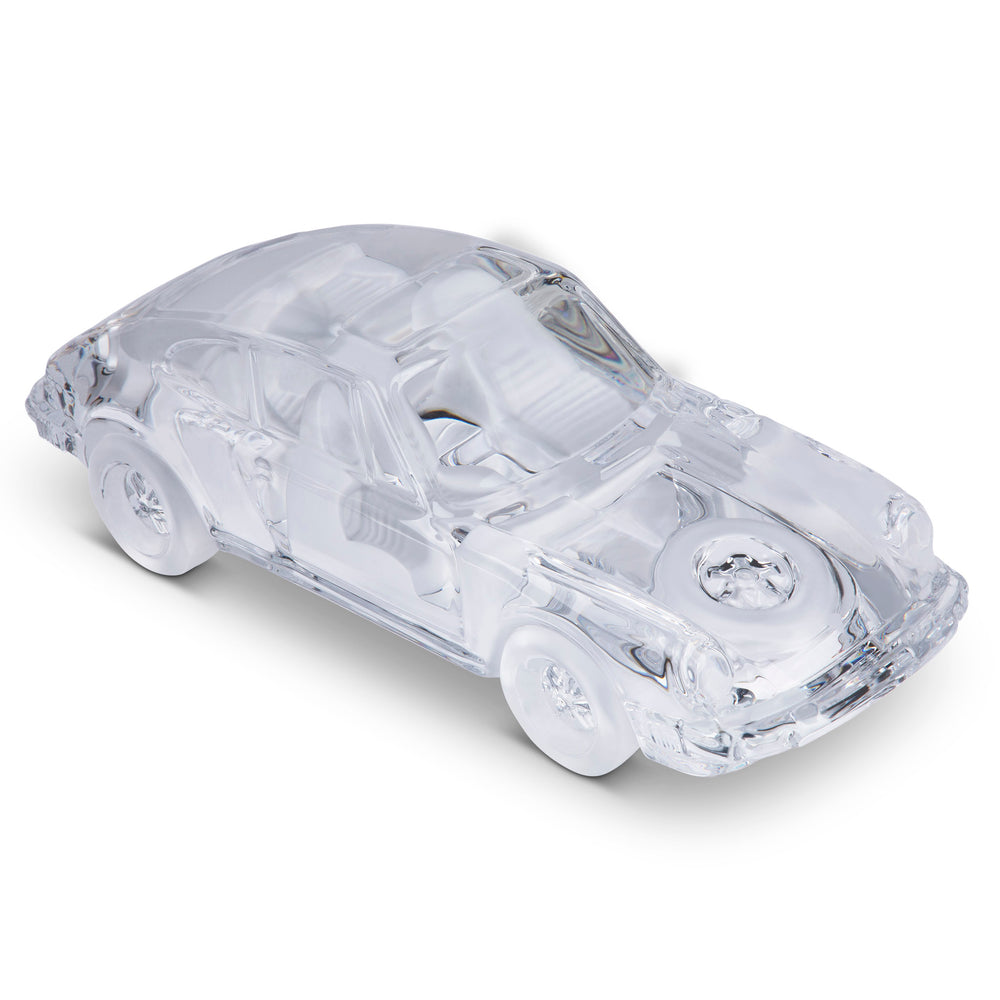 Daum Crystal Porsche 911 Carrera Model