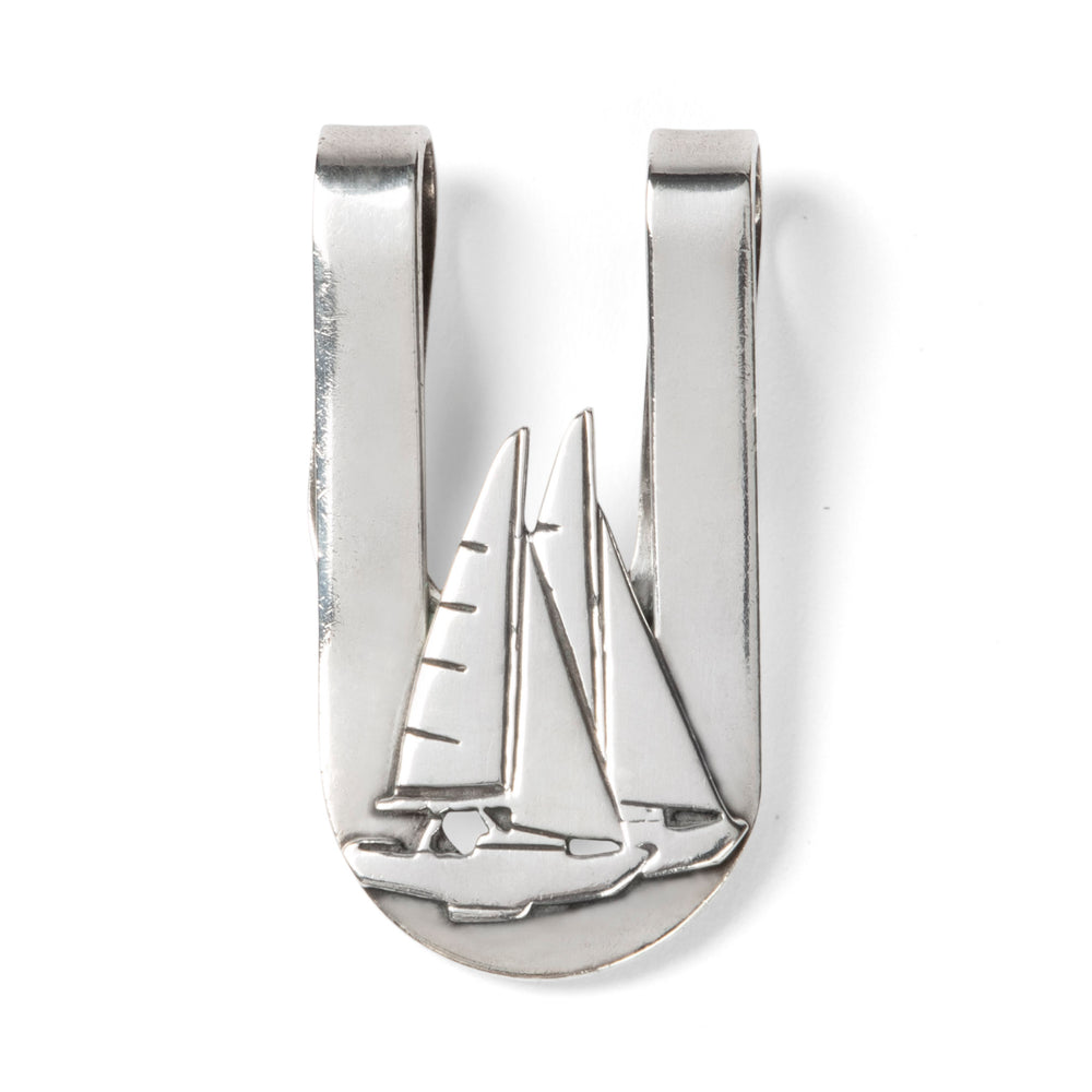 Lenore Doskow Sterling Sailboat Money Clip