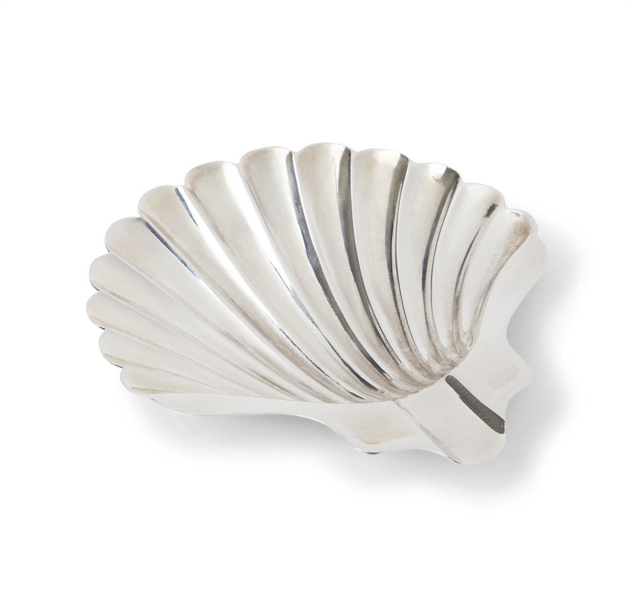 Sterling Shell Form Footed Ashtray