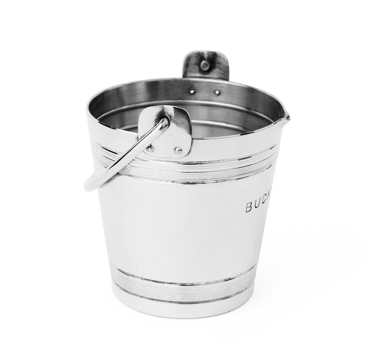 Napier Silver-Plated Bucket Full Jigger