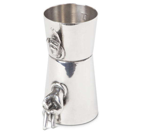 Napier Silver-Plated Double Jigger