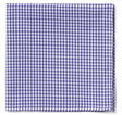 Purple Gingham Pocket Square