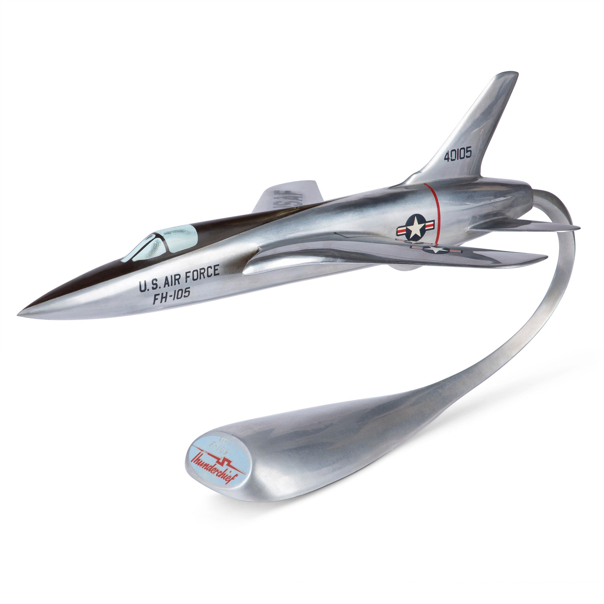 Republic F-105 Thunderchief Supersonic Fighter Bomber Desk Model