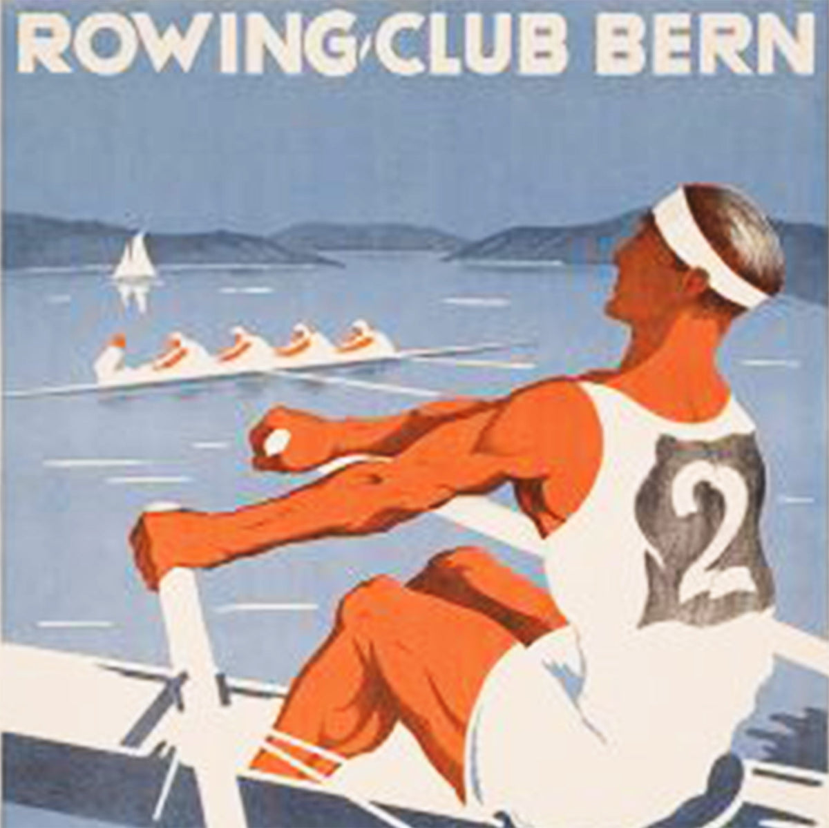 Rowing Club Bern Original Poster