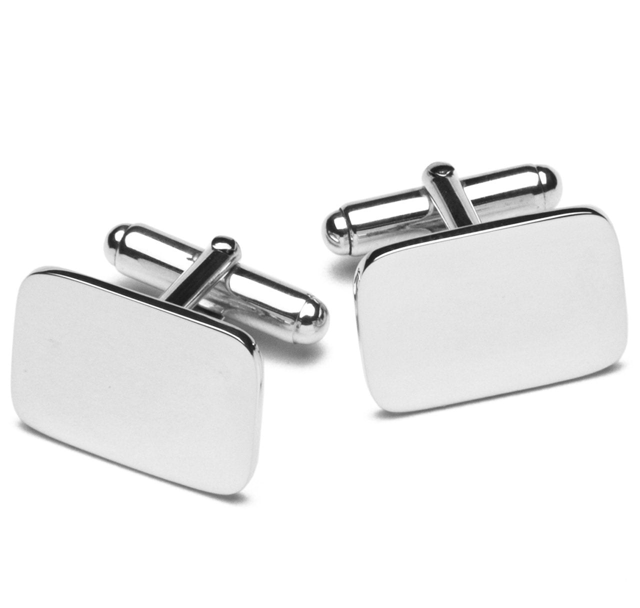 Sterling Rectangle Cufflinks