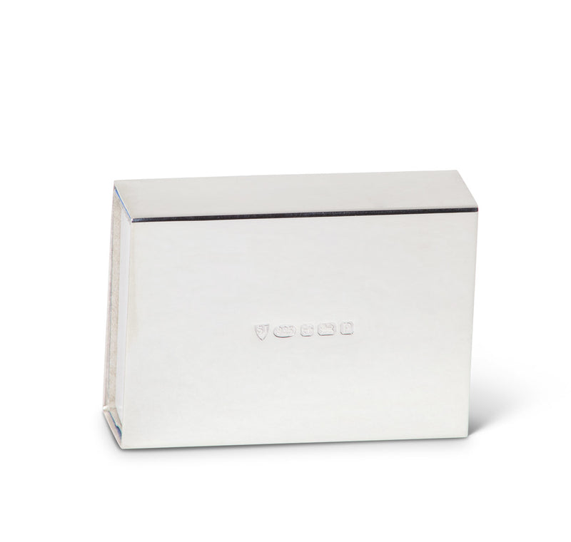 Sterling Silver Matchbox Cover