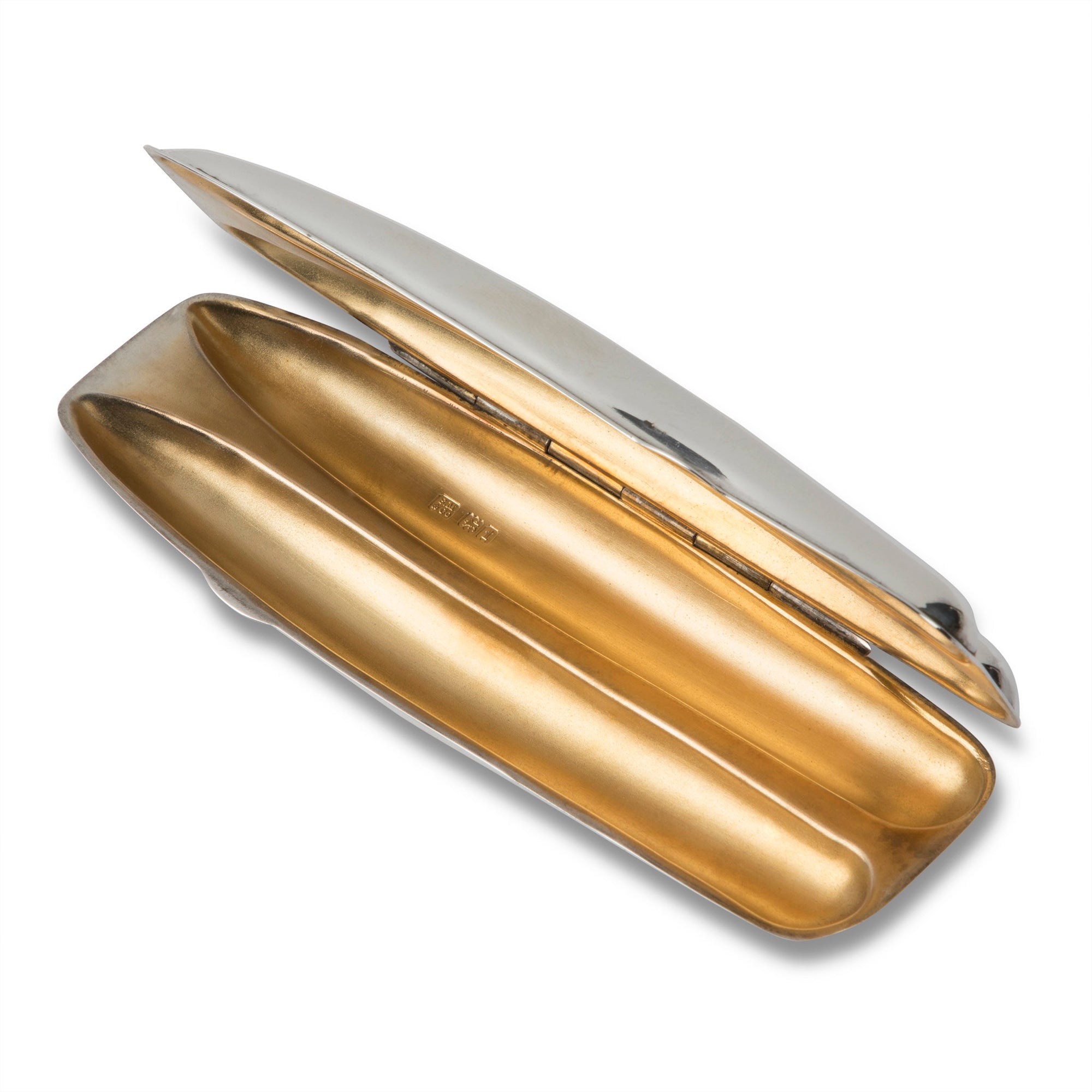 Sterling Silver Torpedo Cigar Case