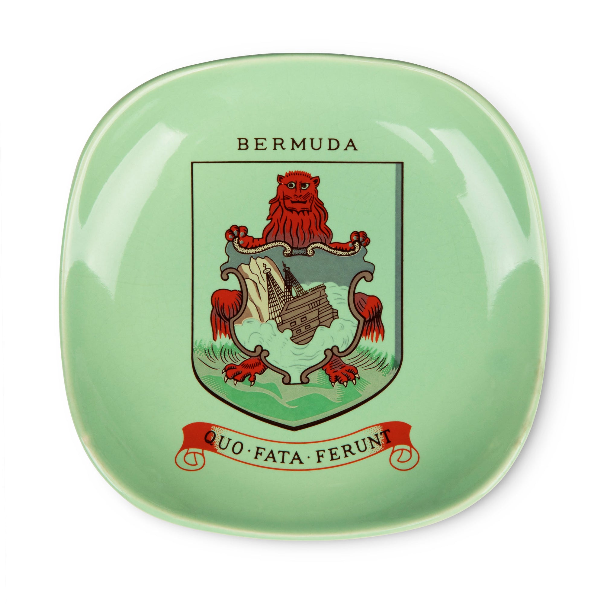 Vintage Bermuda Crest Ashtray