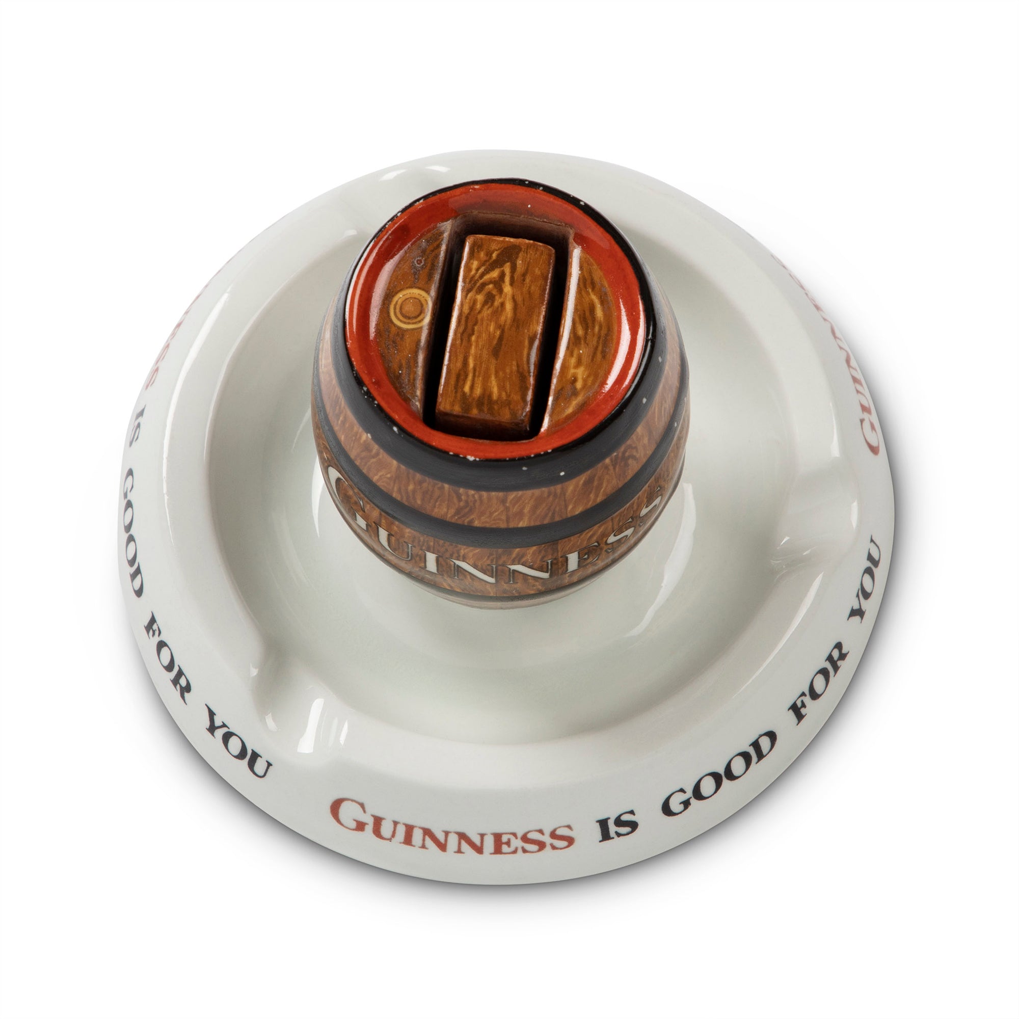Vintage Guinness is Good For You Porcelain Cigar Ashtray