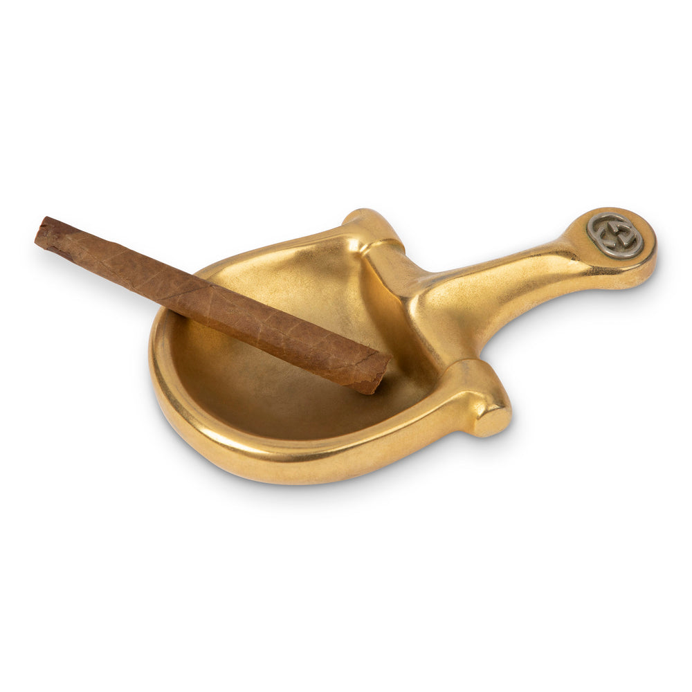 Vintage Gucci Equestrian Horsebit Ashtray