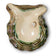 Vintage Oyster Shell Porcelain Cigar Ashtray