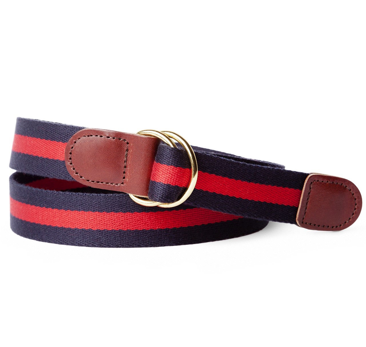 Brigade Red Stripe Ribbon Belt
