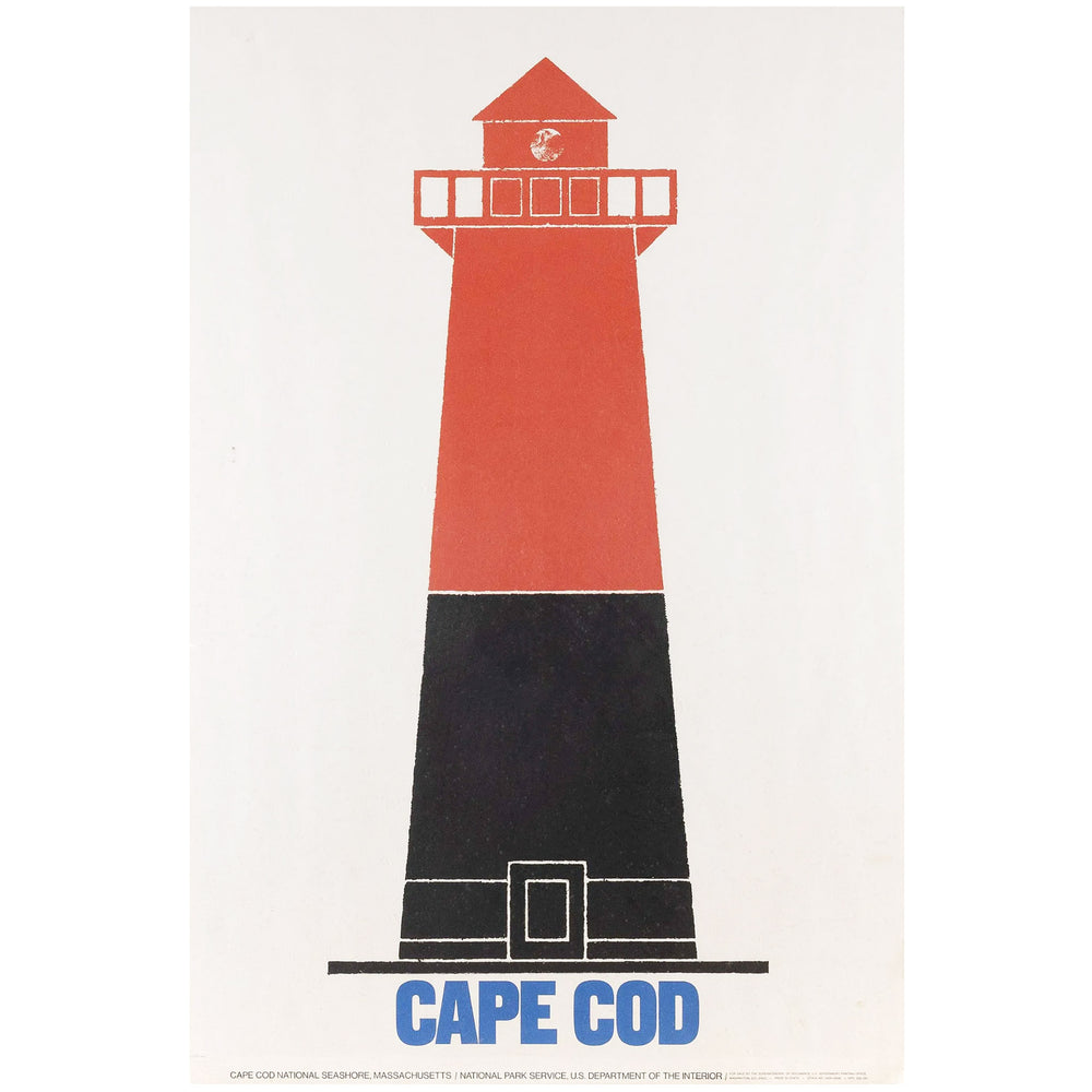 Cape Cod Lighthouse Massachusetts Tourism Original Poster