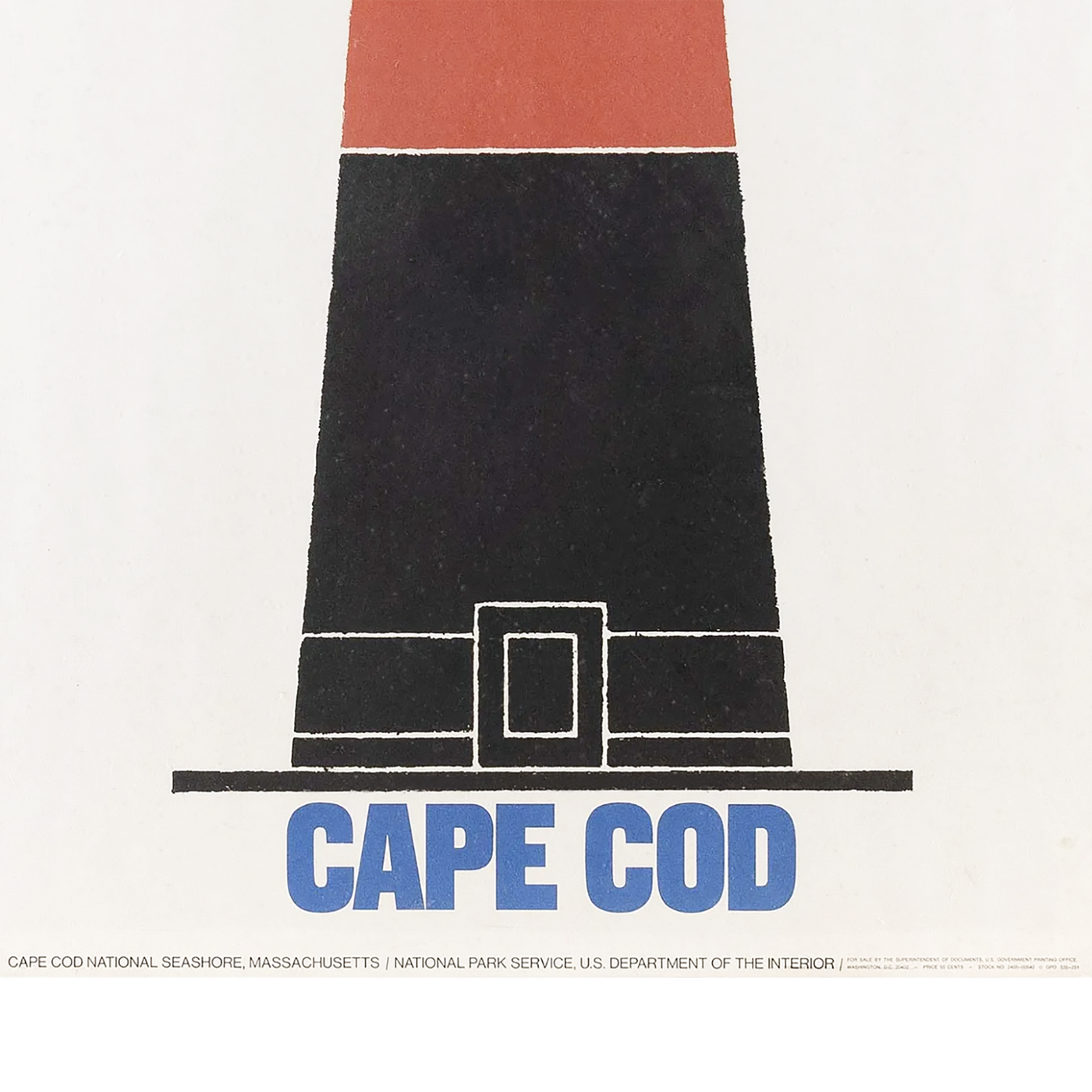 Cape Cod Lighthouse Massachusetts Tourism Original Poster