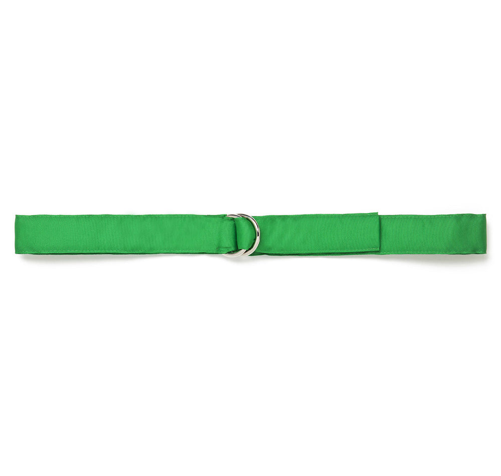 Kelly Green Ribbon Belt