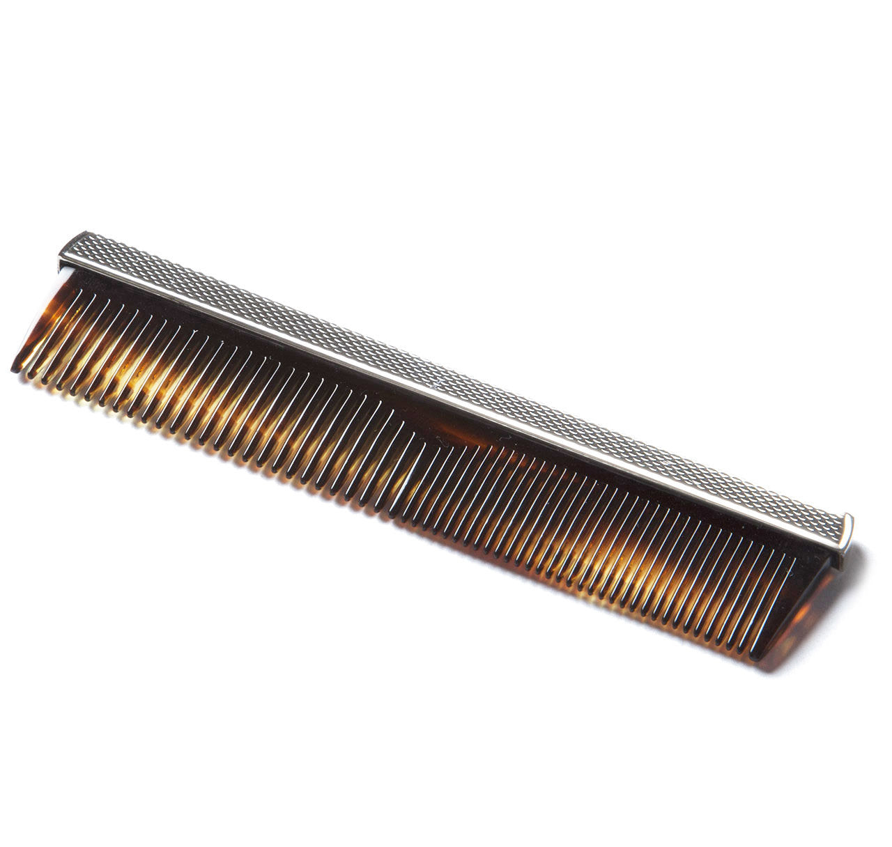 Sterling Engine Turned Comb